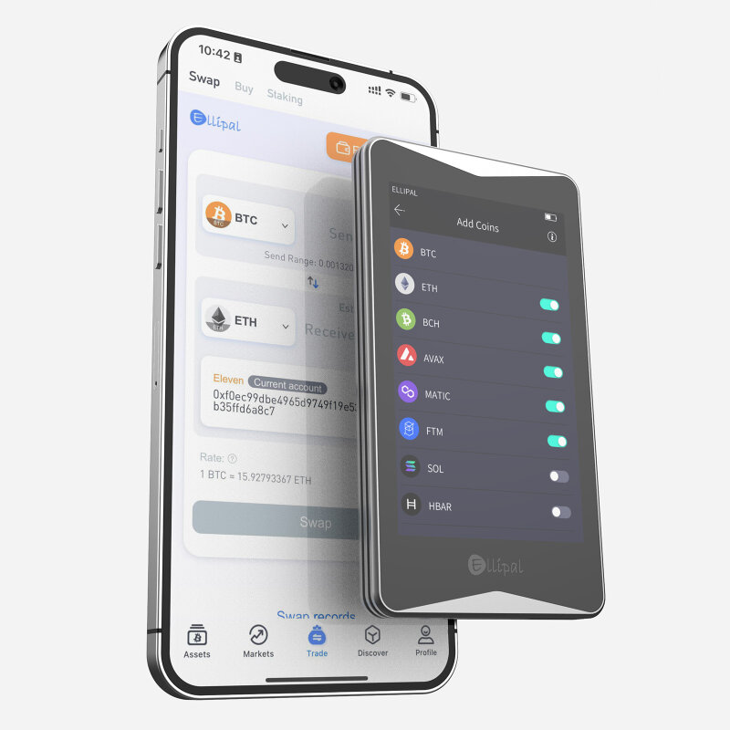 Ellipal Titan 2.0 | Offizieller Hardware Wallet Händler